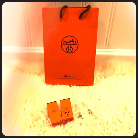 Hermes | Other | Herms Duo Fragrance Sample Set Twilly Dherms | Poshmark